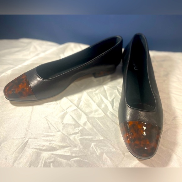 Vaneli | Shoes | Vaneli Frankie Black Leather With Tortoise Shell ...